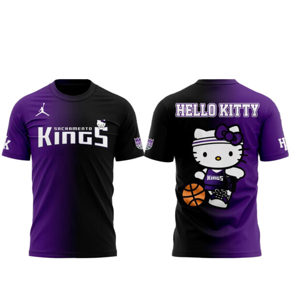 Sacramento Kings Hello Kitty 2026 Sanrio Friends Night Shirt - Tazila