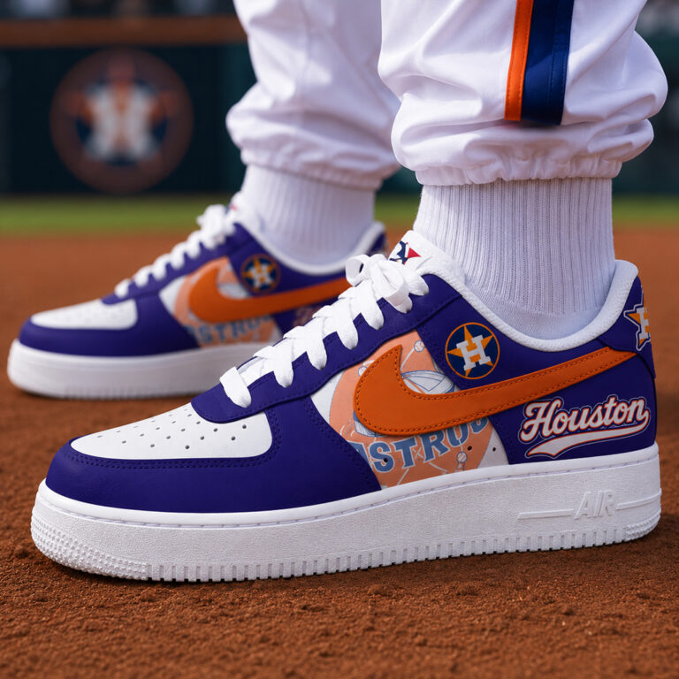 Houston Astros Major League Baseball Version 2026 Graphic Air Force 1 ...
