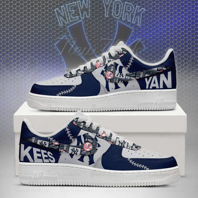 New York Yankees Major League Baseball Version 2026 Graphic Air Force 1 ...